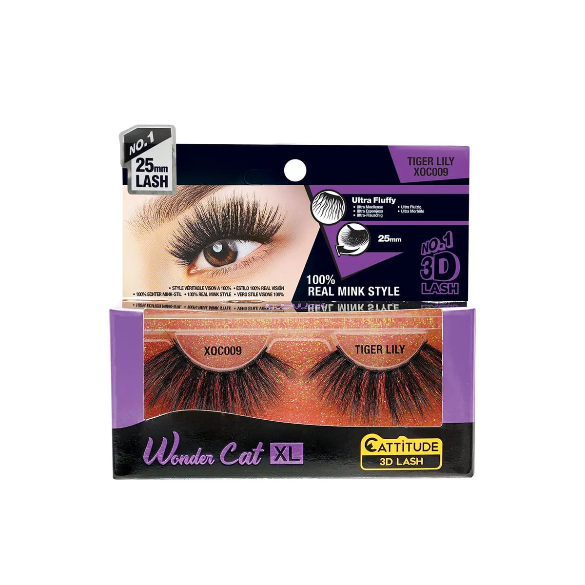 Tiger Lilly - Wonder Cat Xl 25mm 3D Faux Mink Lashes – Hairtage Roots ...